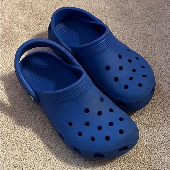 CROCS | Shoes | Crocs Kids Water Shoes In Bold Blue | Poshmark
